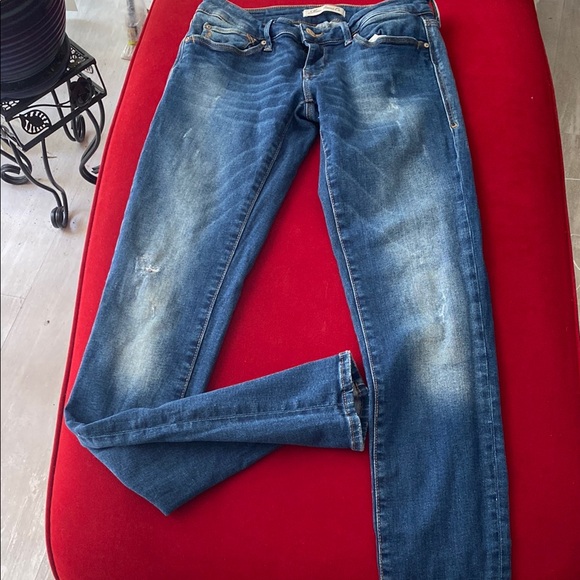 Mavi | Jeans | Mavi Blue Skinny Jeans With Vintageinspired Fading ...